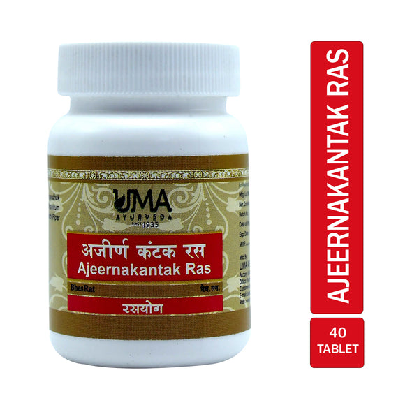 Ajeernakantaka Rasa Tablet For Dyspepsia & Gastro-Enteritis – Uma Ayurveda